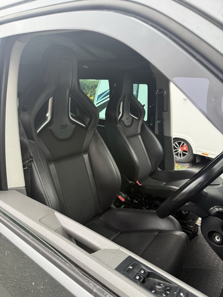 VW Transporter T6.1 LWB DSG 150 Pop Top Air Suspension Bucket Seats ...