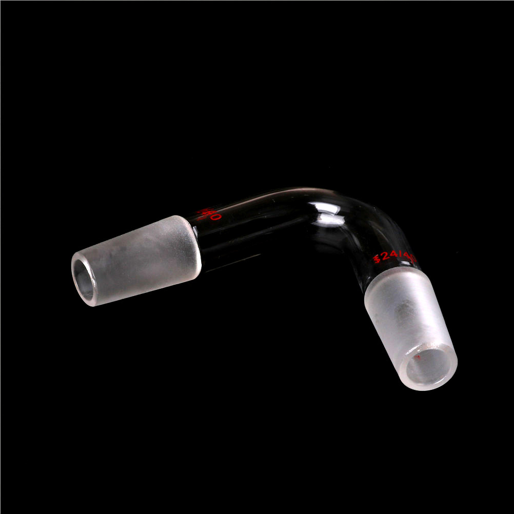 24/40 Both Glass Groud Joint Distilling Distillation adapter 75 Degree ...