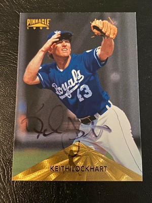 Keith Lockhart Signed 1996 Pinnacle Card Auto Kansas City Royals ...