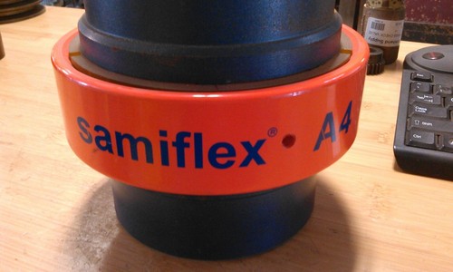 SAMIFLEX A4, 2-3/8" X 2-1/2" WITH 5/8" KEY WAY FLEX COUPLING | eBay