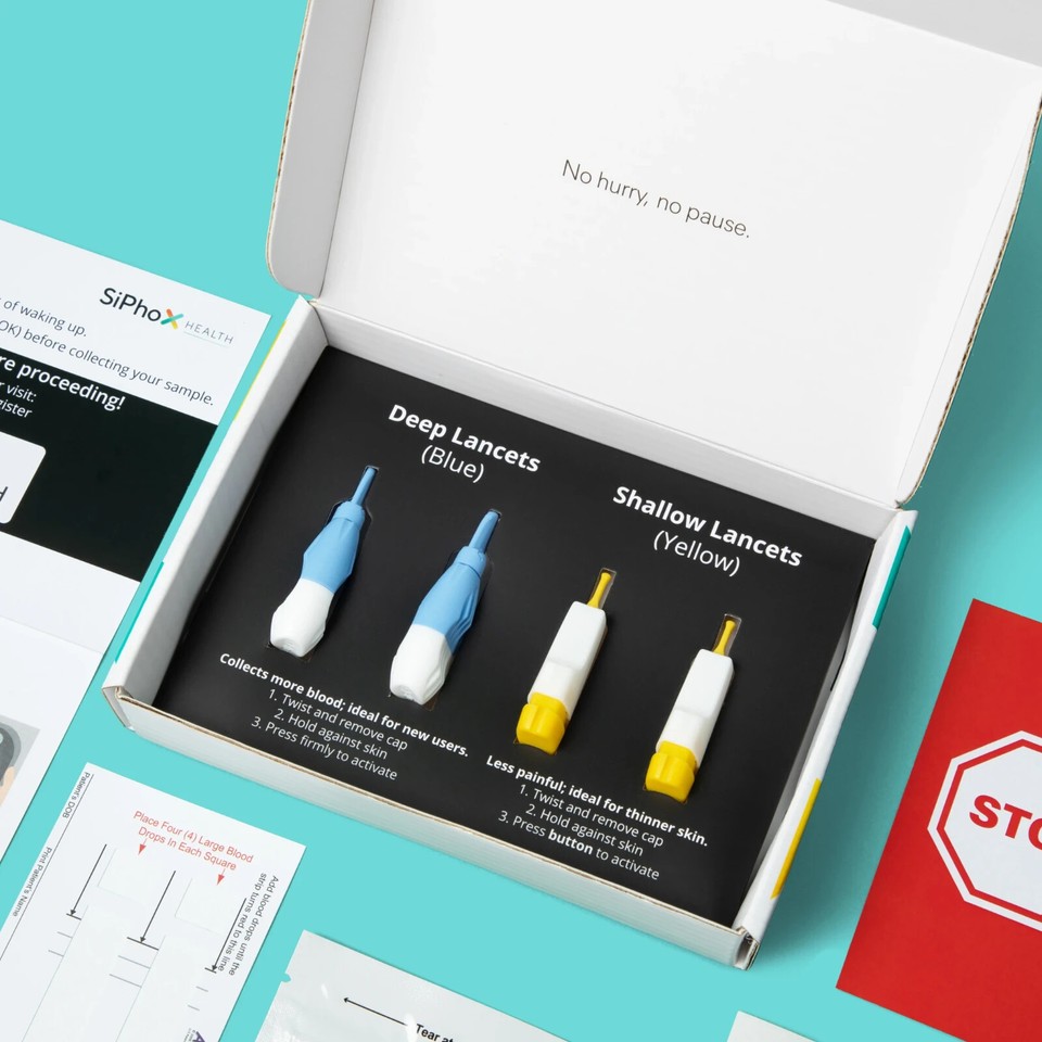 Dr. Miltie Comprehensive At-Home Blood Test Kit Powered by SiPhox-17 ...