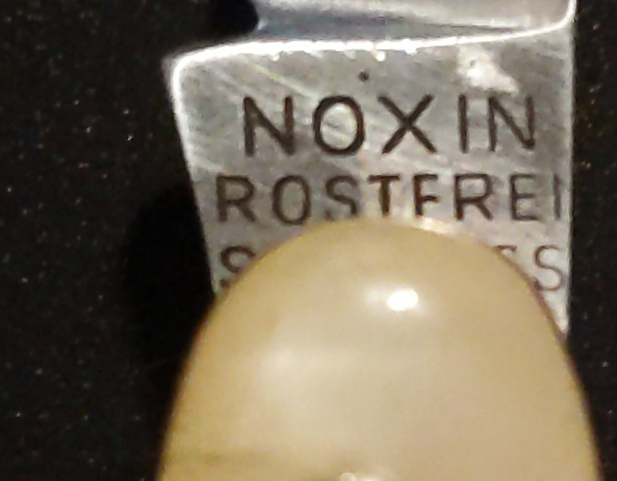 ERN NOXIN ROSTFREI MOTHER OF PEARL FOLDING KNIFE SOLINGEN GERMANY 3 ...