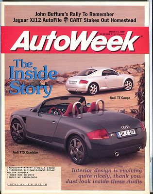 AutoWeek Magazine March 11 1996 Audi Coupe Roadster EX w/ML ...