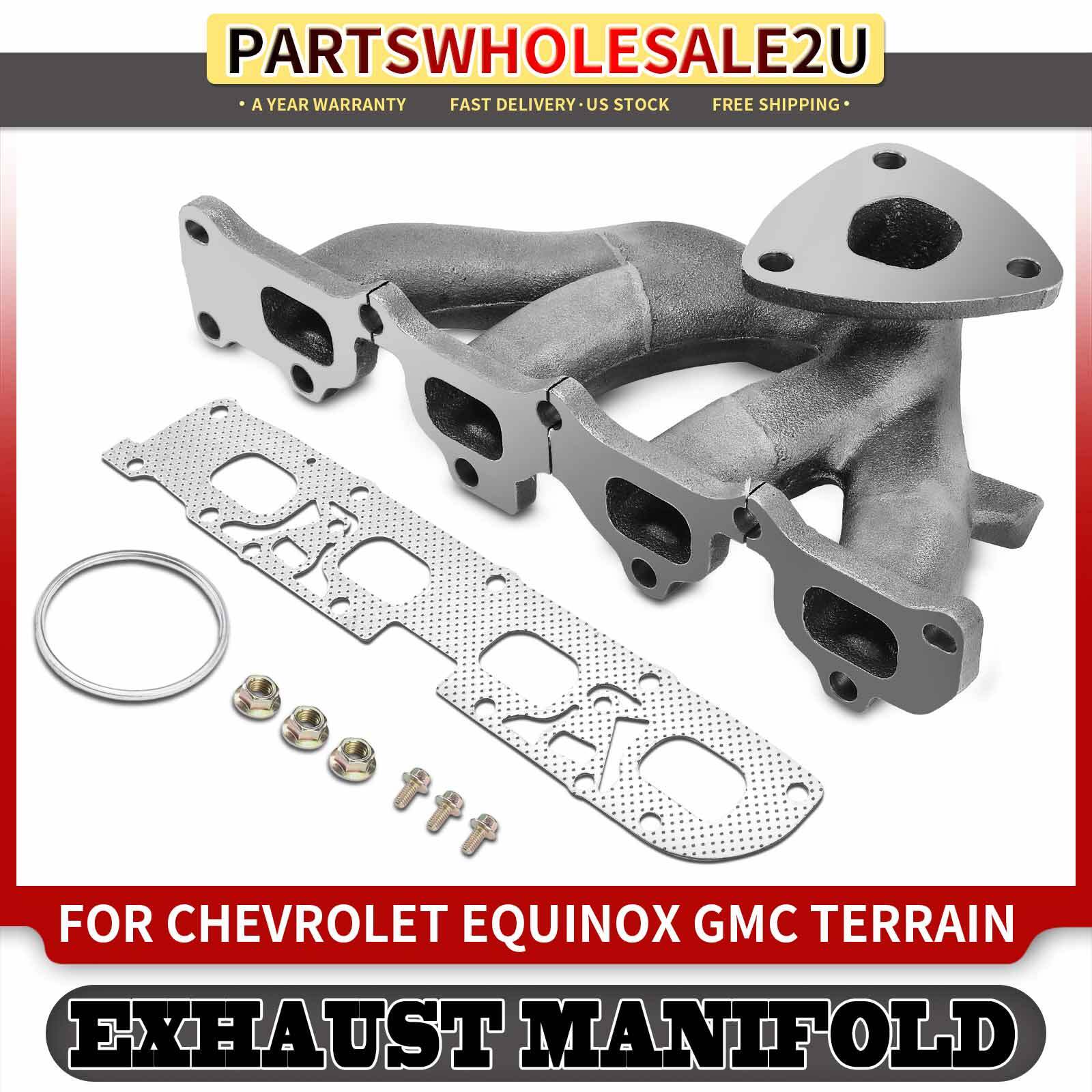 Exhaust Manifold w/ Gasket for Chevy Equinox GMC Terrain 2015 2016-2017 ...