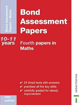 Bond Assessment Papers - Fourth Papers in Maths 10-11 Years New Edition ...