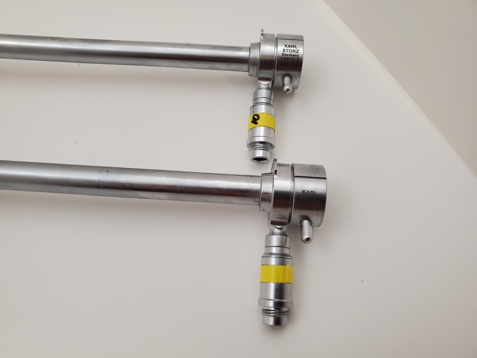 Lot of (2) Karl Storz 12016 E & 12016 F Esophagoscope Tube, Size 11 mm ...