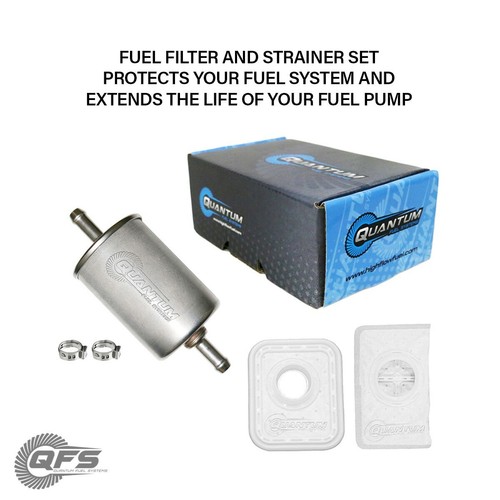 QFS Fuel Pump Filter + Strainer Kit for 2000-03 Sea-Doo GTX DI / RX DI ...