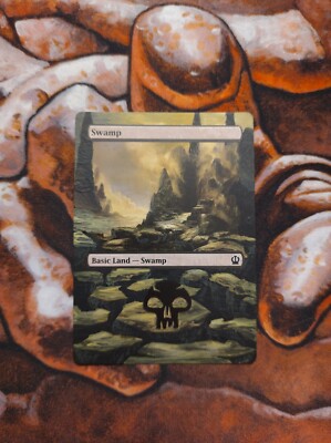 Magic the Gathering Swamp #7 Hand Painted Unique Custom MTG Alter | eBay