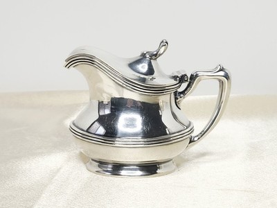 Vintage R. Wallace 0333 / 14 Silver Soldered 5oz Lidded Creamer | eBay