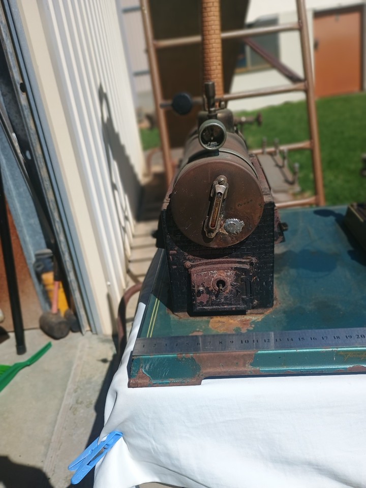 Old Vintage Large Steam Engine Model | eBay