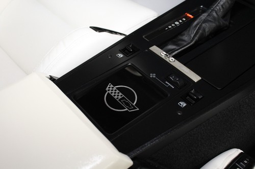 C4 Corvette Center Console Cover Black 1984-1989 fits Corvette C4 ...