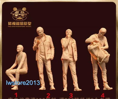 Casual Man Male Scene Props Miniatures Figures Model For Cars Vehicles ...