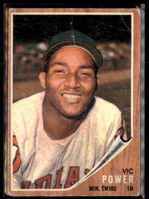 1962 Topps #445 Vic Power | eBay