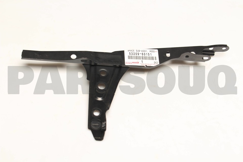 5320960151 Genuine Toyota BRACE SUB-ASSY HOOD 53209-60151 | eBay