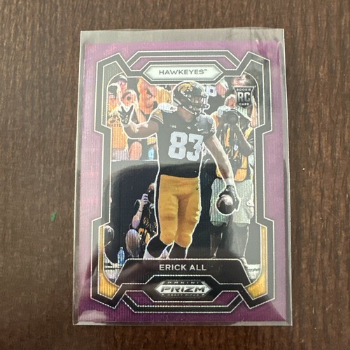 Erick All Rookie Card • PURPLE WAVE PRIZM • Prizm 2024 RC • Iowa ...