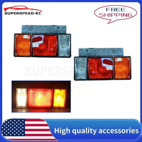 Pair Left & Right Tail Light Rear Lamp for Isuzu NQR NRR FSR FRR 1987 ...