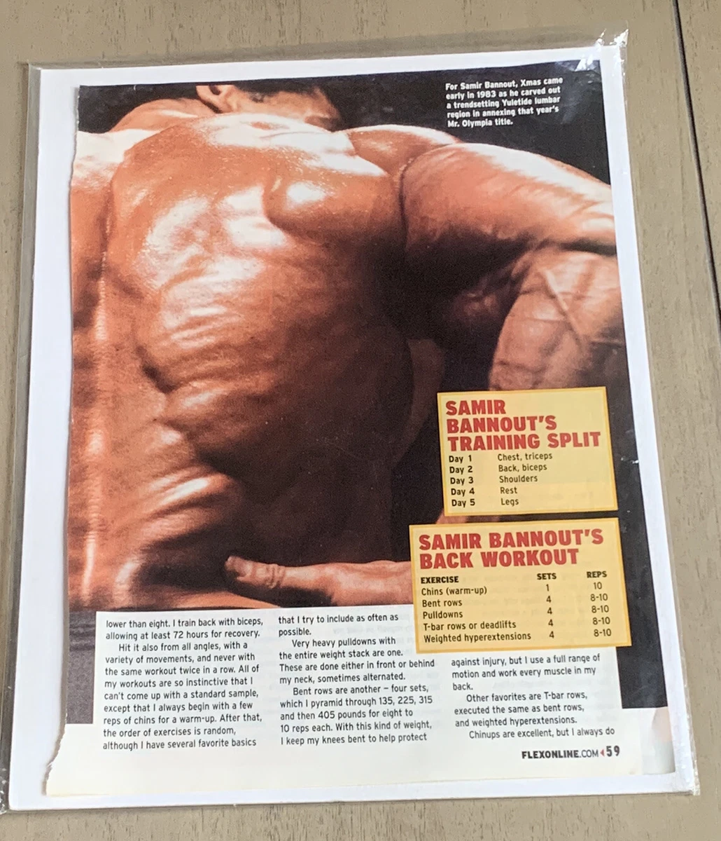 Samir Bannout Triceps