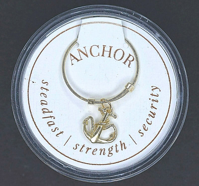 NEW NIB Alex and Ani Anchor .925 Sterling Silver W/ 14KT Gold Plated ...