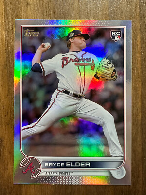 BRYCE ELDER 2022 Topps Update Series- RAINBOW FOIL RC #US52 | eBay