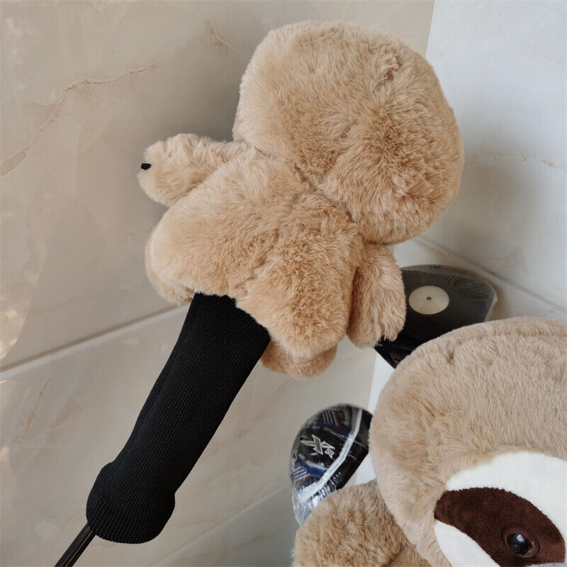 Sloth Golf Wood Headcover Fit Driver Fairway Woods Club Plush Head ...