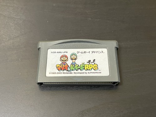Mario & Luigi RPG Game Boy Advance GBA Japan Import Tested US Seller | eBay