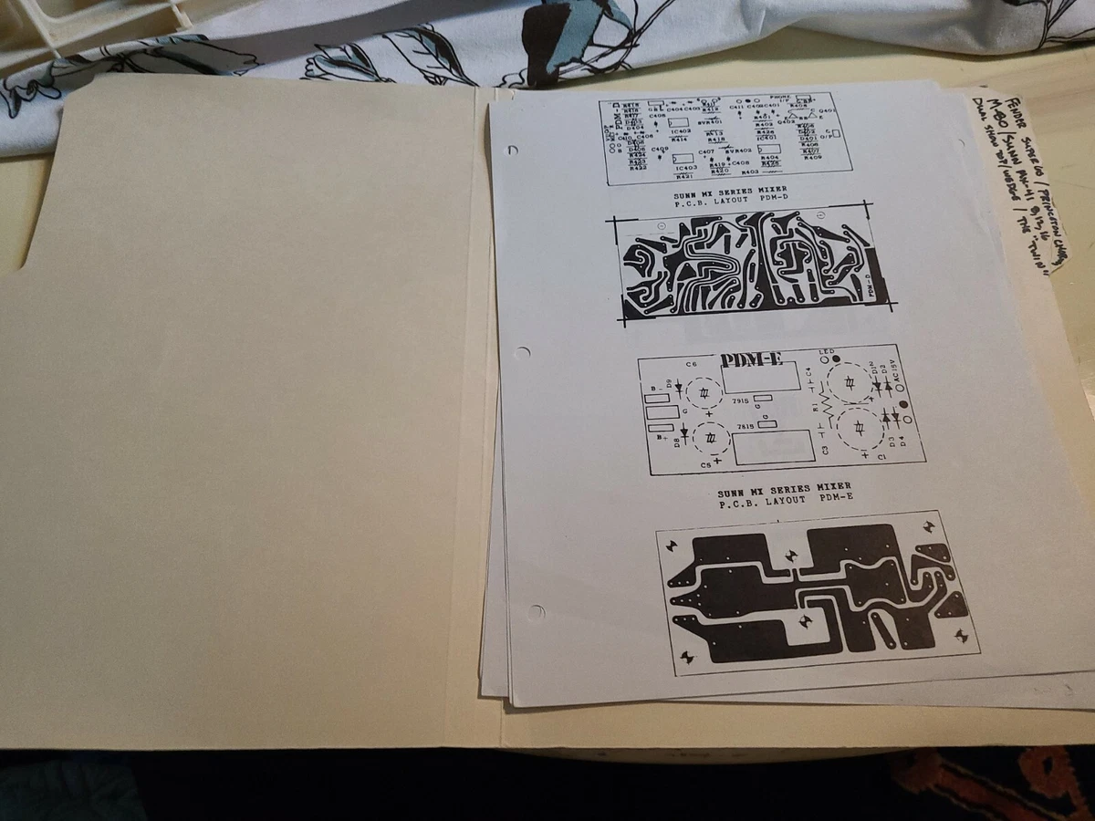Sunn Amplifier Parts