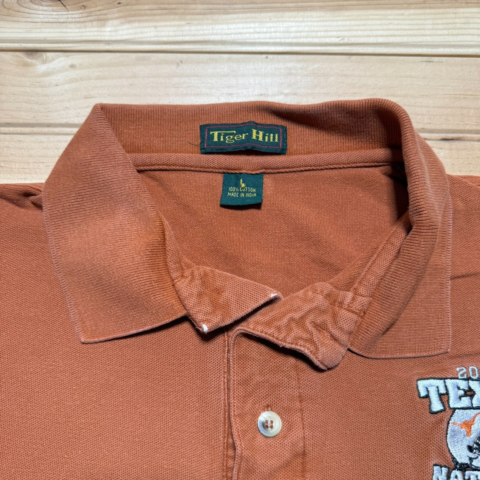 University Of Texas UT Longhorns Football 2006 National Champs Polo ...