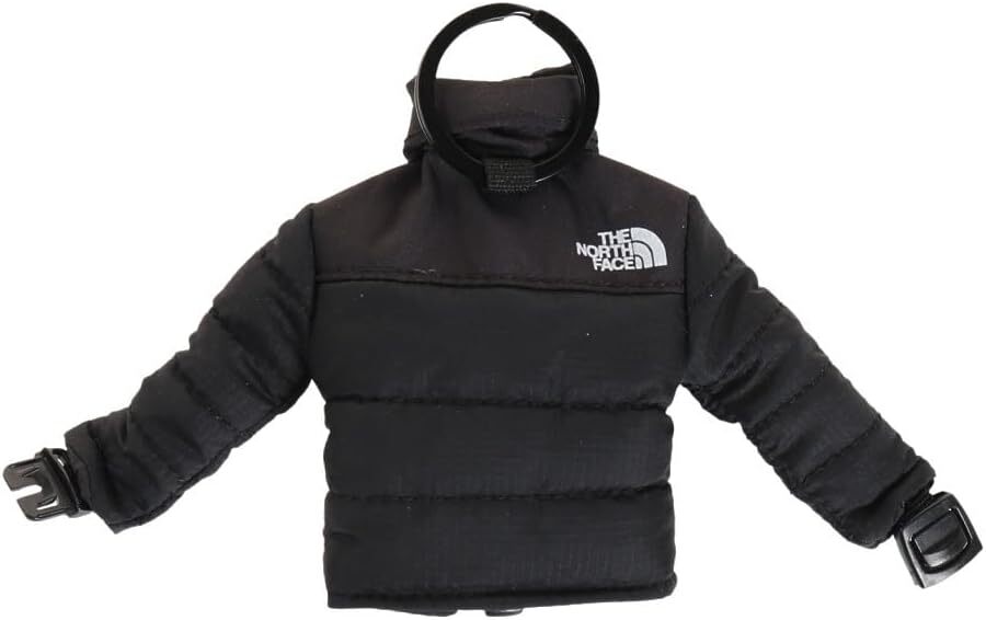 THE NORTH FACE Mini Nuptse Jacket Keychain Charm NN32242 BK NEW JAPAN ...