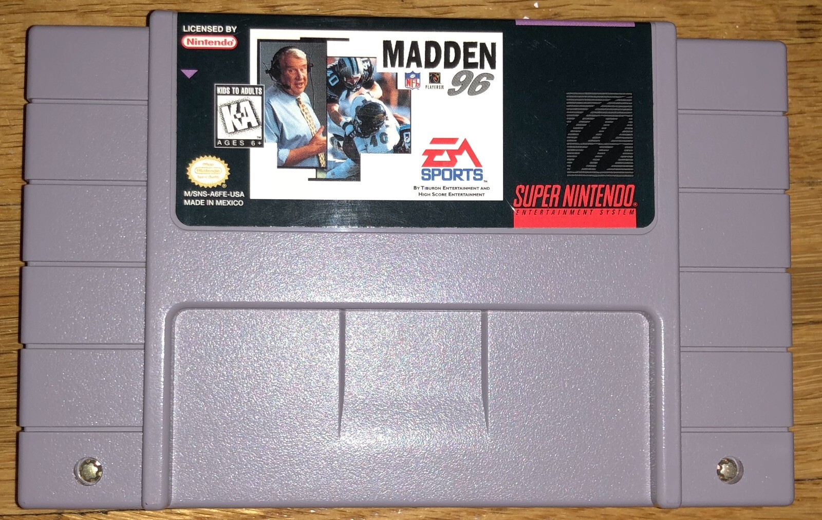Madden NFL 96 (Super Nintendo Entertainment System, 1995) 14633074789| eBay
