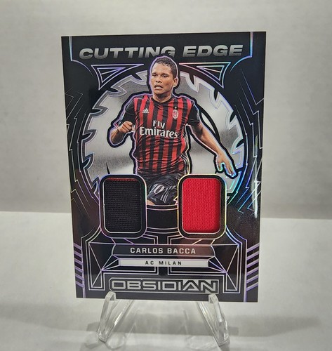 2022-23 Panini Obsidian Carlos Bacca /50 Cutting Edge Patch Red/Blk⚽️🔥 ...