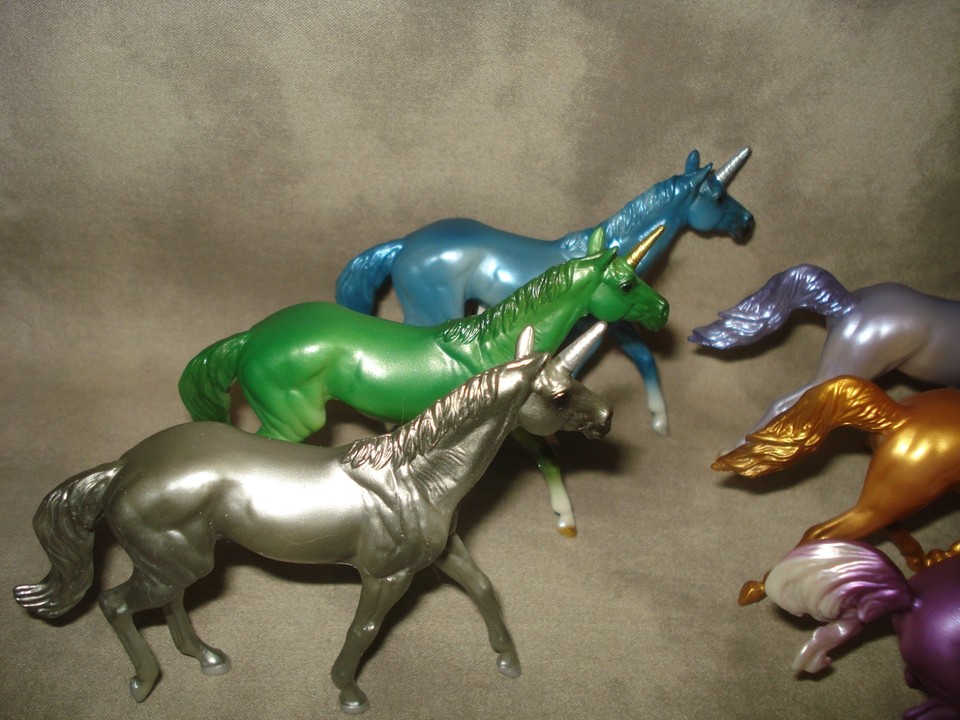 Breyer Lot of 14 Breyer Stablemate scale Unicorns Stablemate | eBay