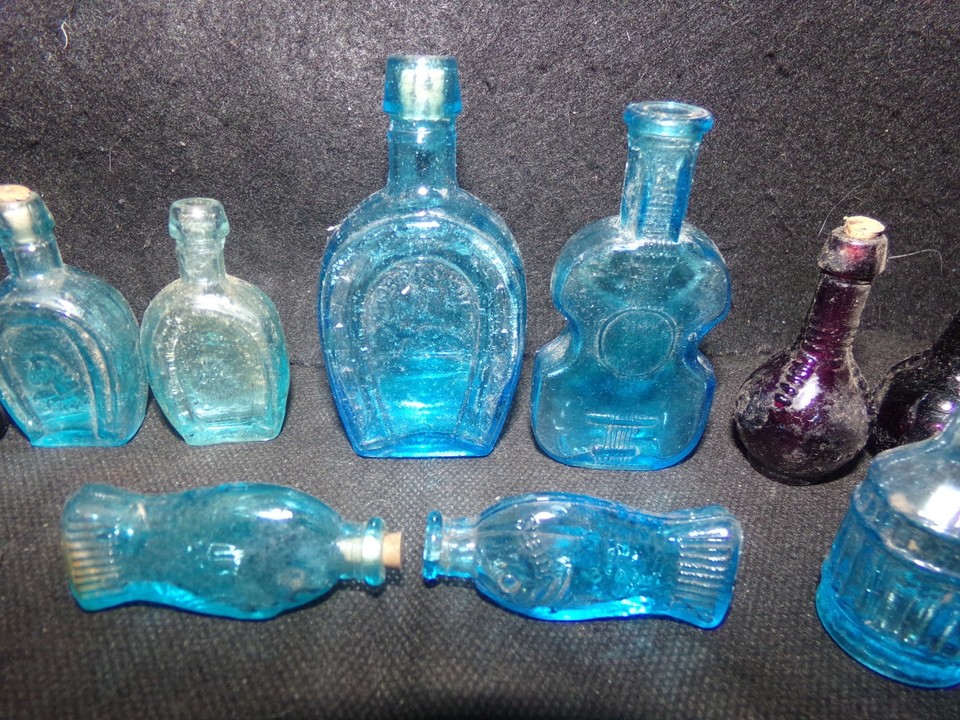 Lot 0f 15 Miniature Bitters Bottles, Ball & Claw, Fischs,etc | eBay