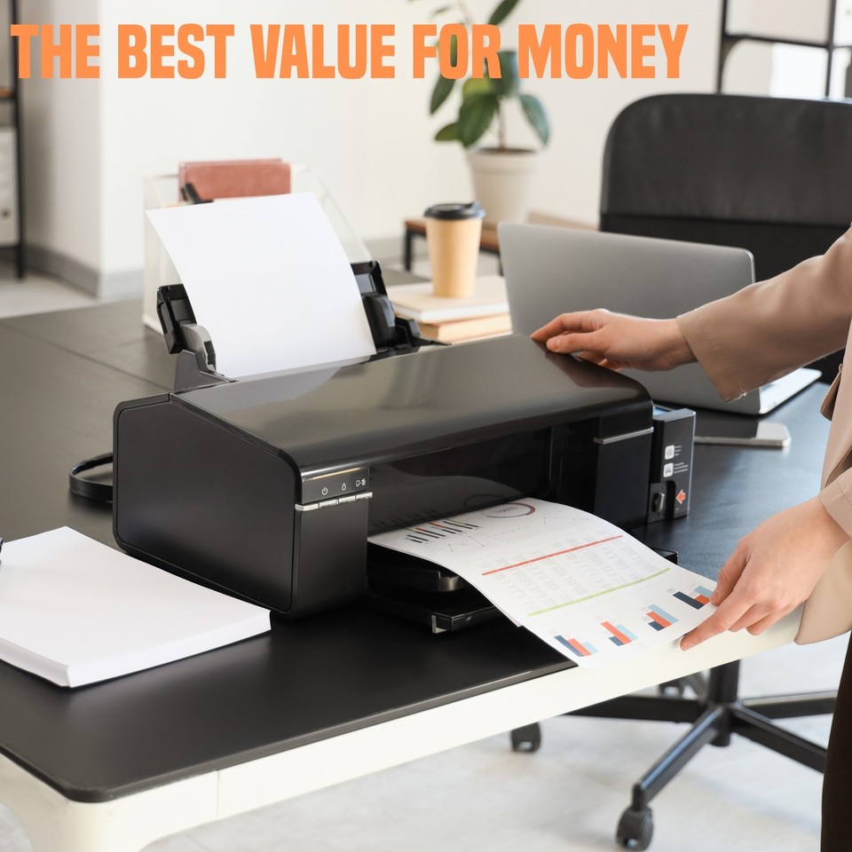 OFFICE A4 PAPER WHITE 80 GSM PRINTER COPIER 500 SHEETS / REAM BULK ...
