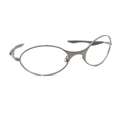 Oakley Matte Gray Oval Wrap Sunglasses Frames 140 Designer Sports Men ...