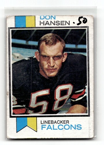 1973 Topps Don Hansen #173 NFL FOOTBALL | eBay