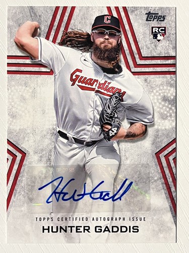 2023 Topps Update Series - Baseball Stars Autographs Hunter Gaddis #BSA ...