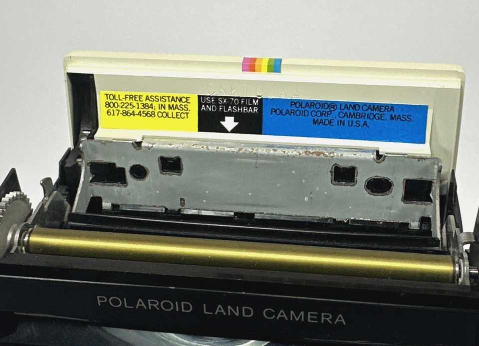 Vintage Polaroid One Step Rainbow Instant Land Camera SX-70 Film Strap ...