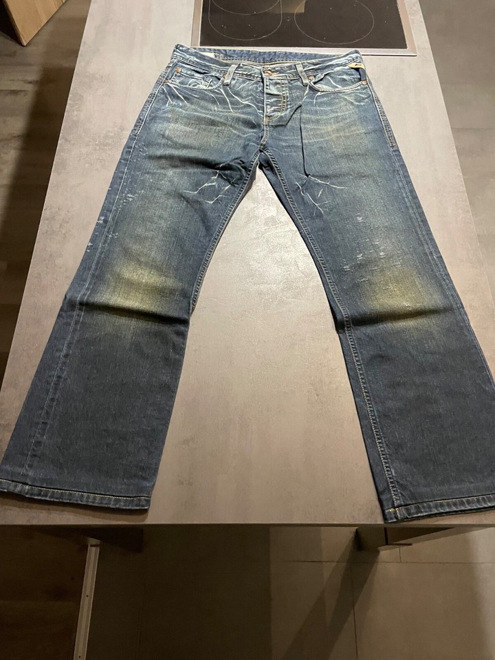 Jack&Jones JackJones Jeans Mott Rep 33/32 Worn Blue-Black. BLU-KRK ...