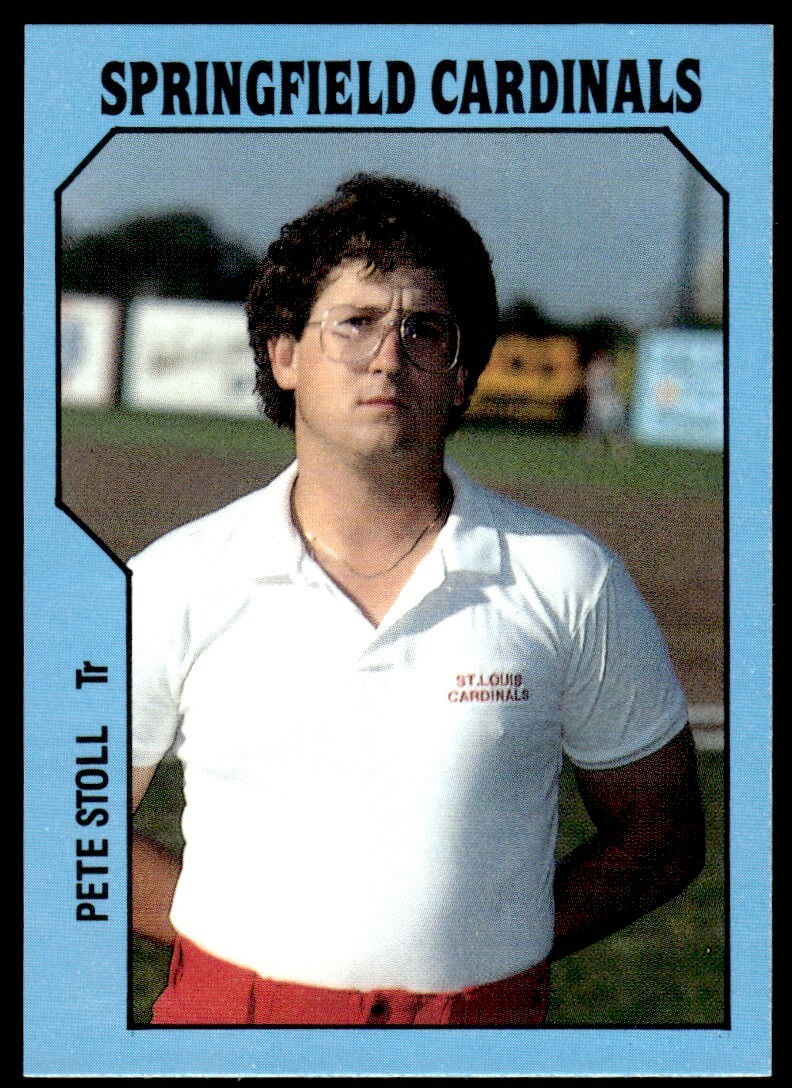 1985 TCMA Springfield Cardinals Pete Stoll Springfield Cardinals #23 | eBay