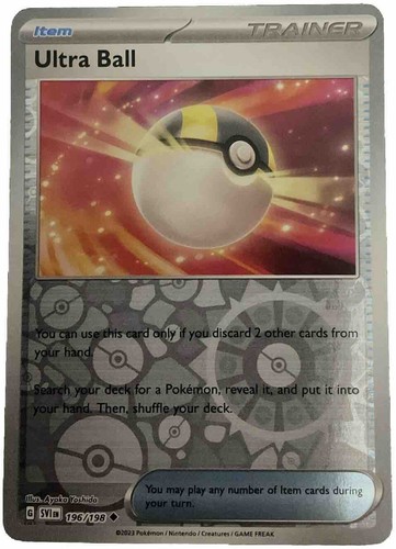 Pokémon TCG Ultra Ball 196/198 Reverse Holo | eBay