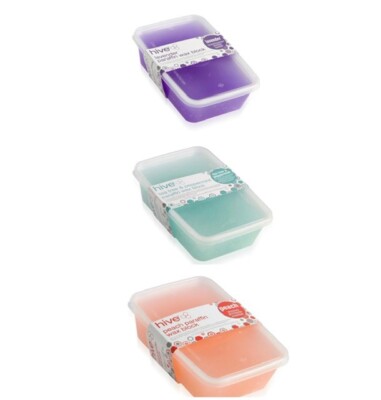 Hive Waxing Paraffin Wax Block, trio pack, Low Melt, Heat Therapy ...