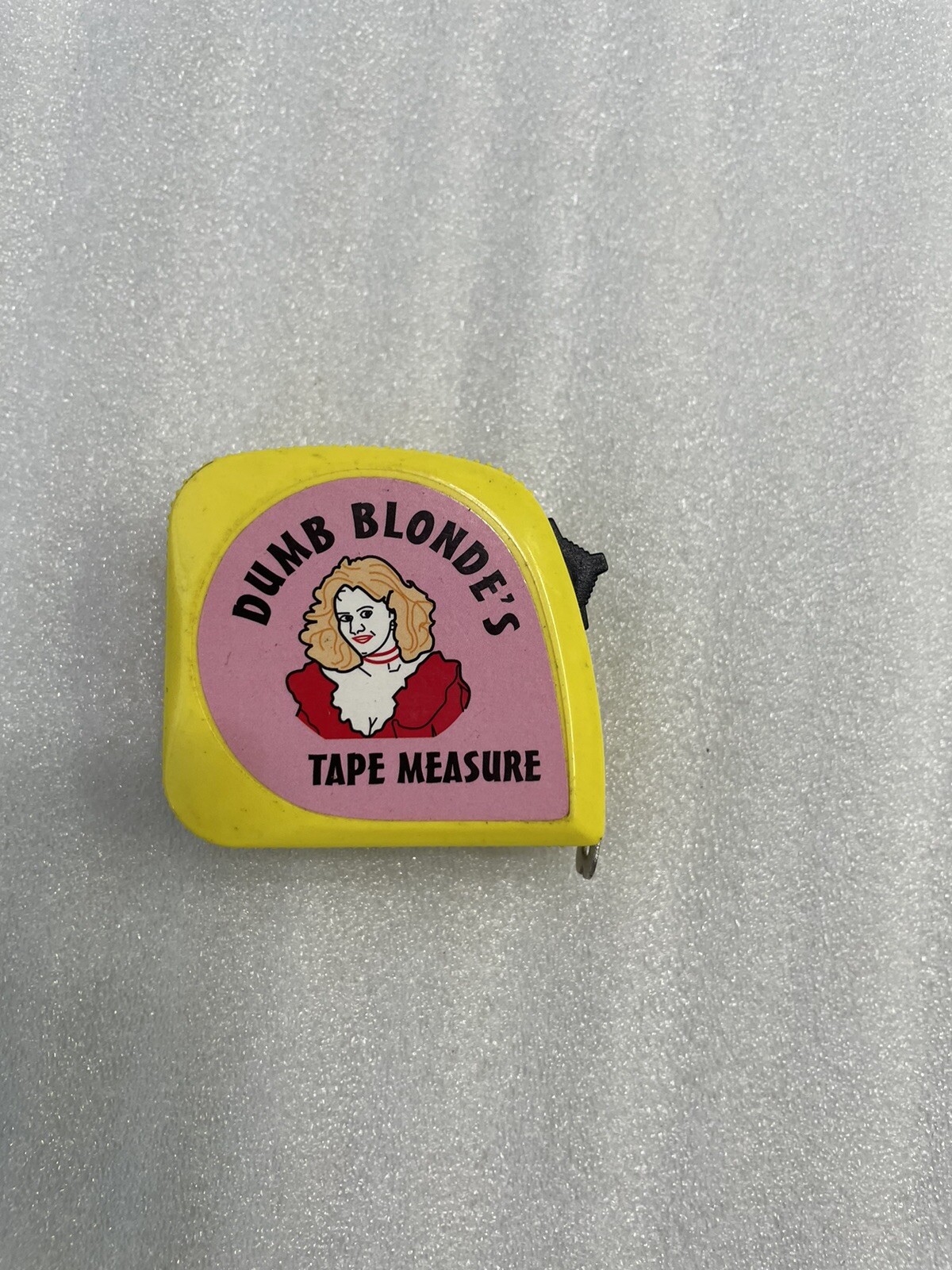 Dumb Blonde's Novelty 2ft Tape Measure Keychain Key Chain Fob Ring Gag ...