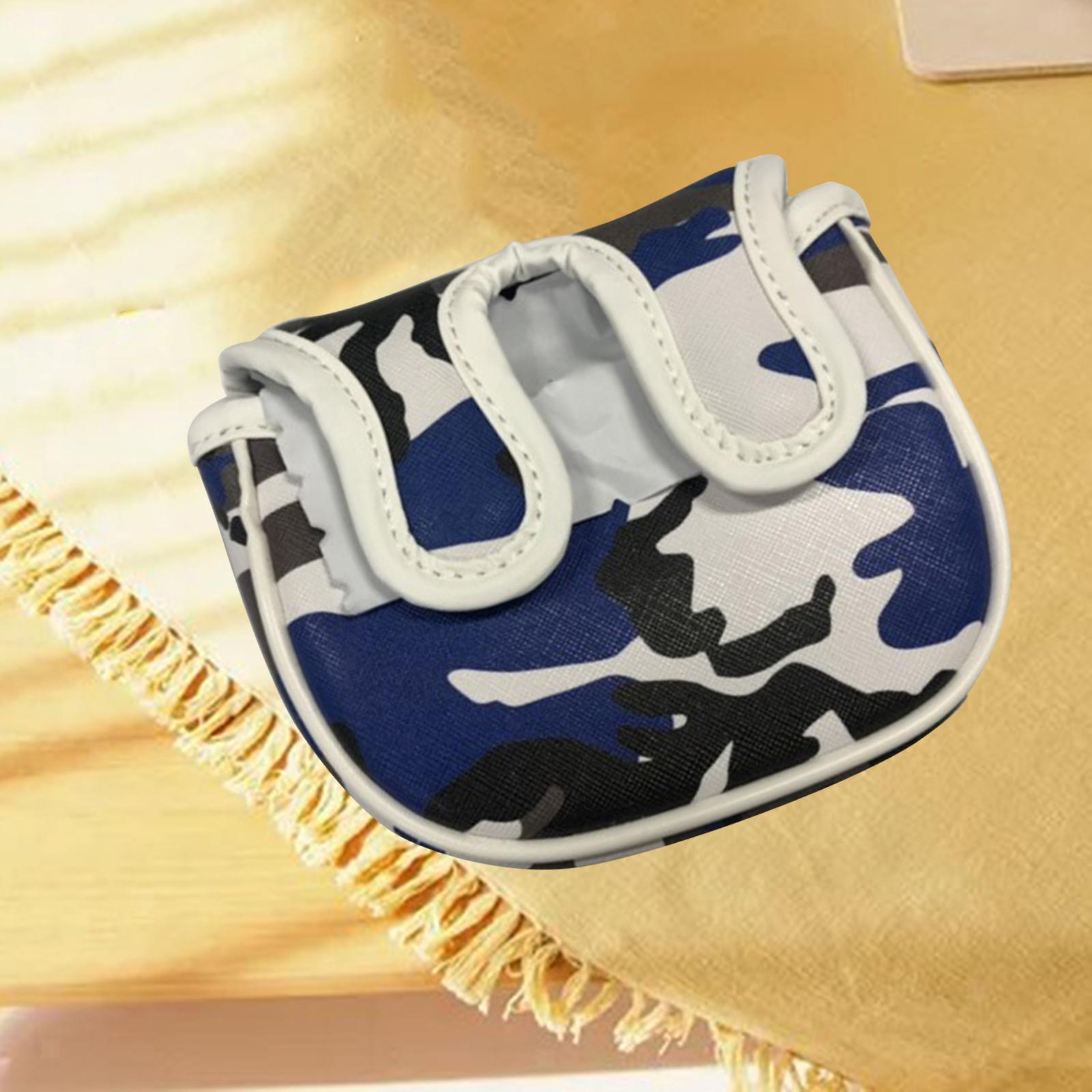 Golf Mallet Putter Cover Headcover with Magnetic Closure Camouflage ...