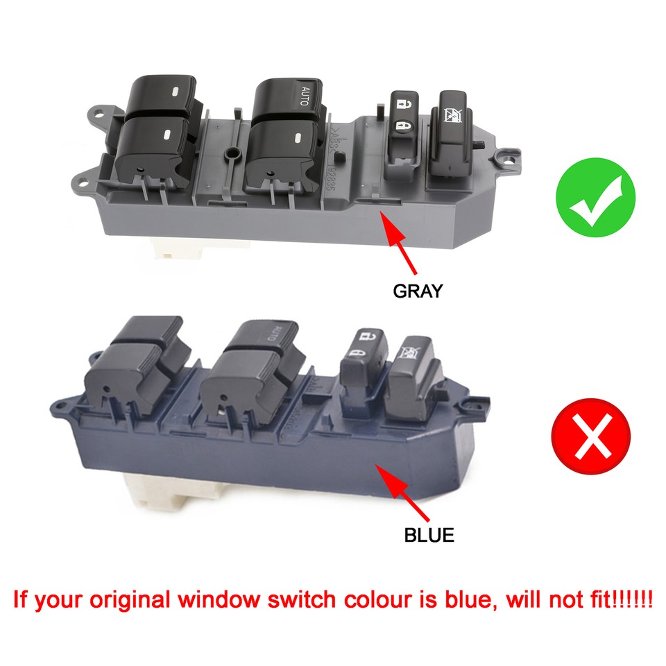 Car Power Window Master Control Switch For Toyota Corolla Camry RAV4 ...