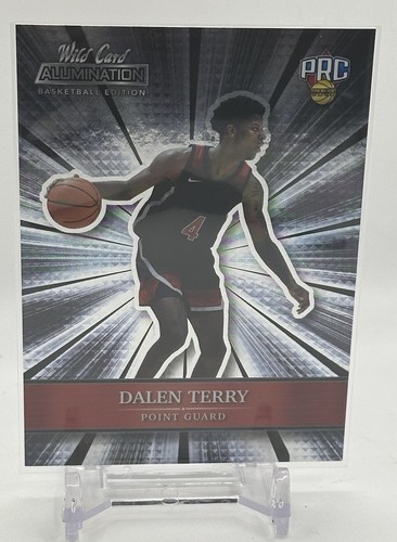 2021 Wild Card Alumination #ABC-17 Dalen Terry Rookie Arizona Wildcats ...