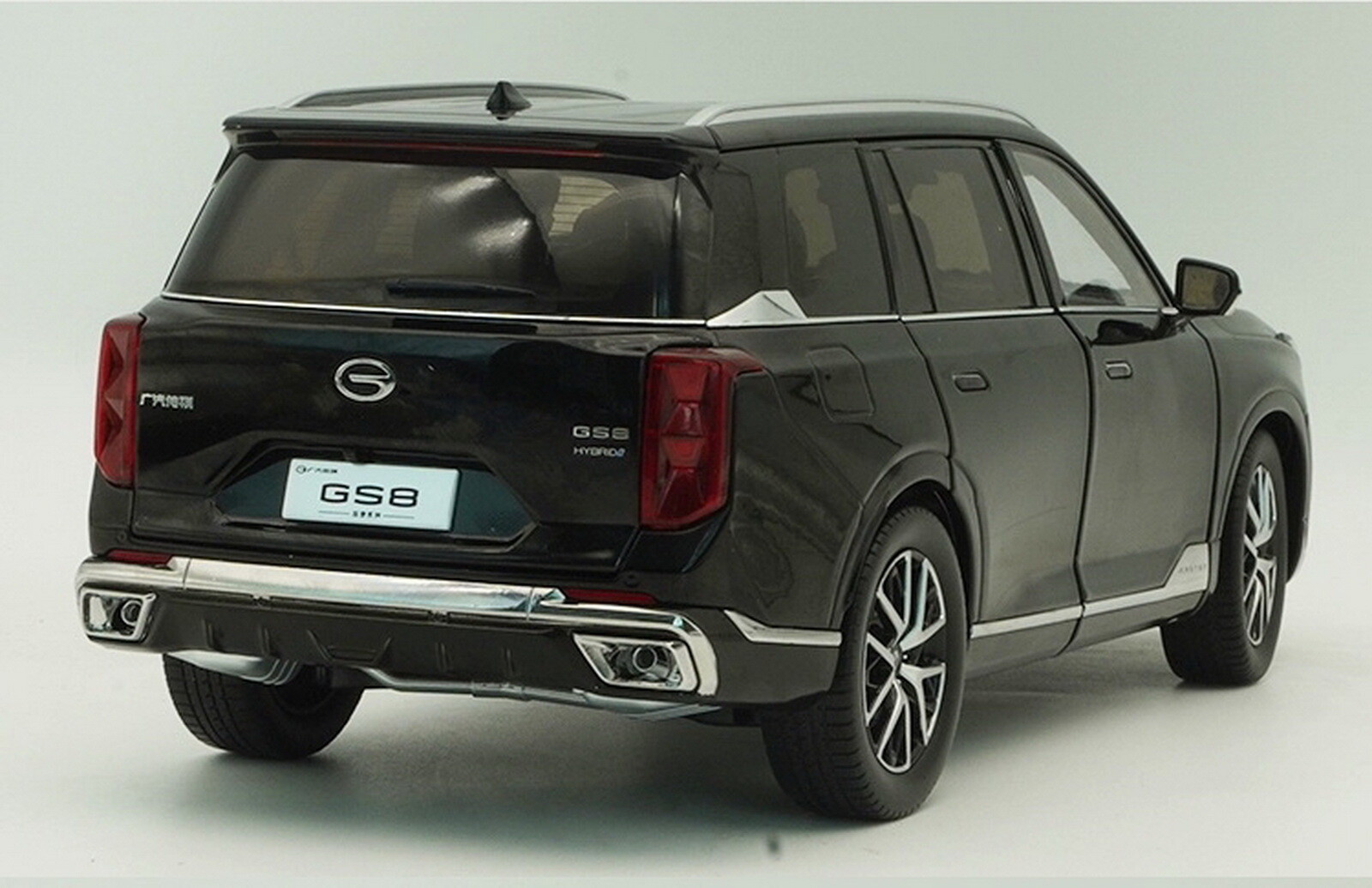 1/18 Scale GAC Trumpchi GS8 2022 Black Diecast Car Model Toy Collection ...