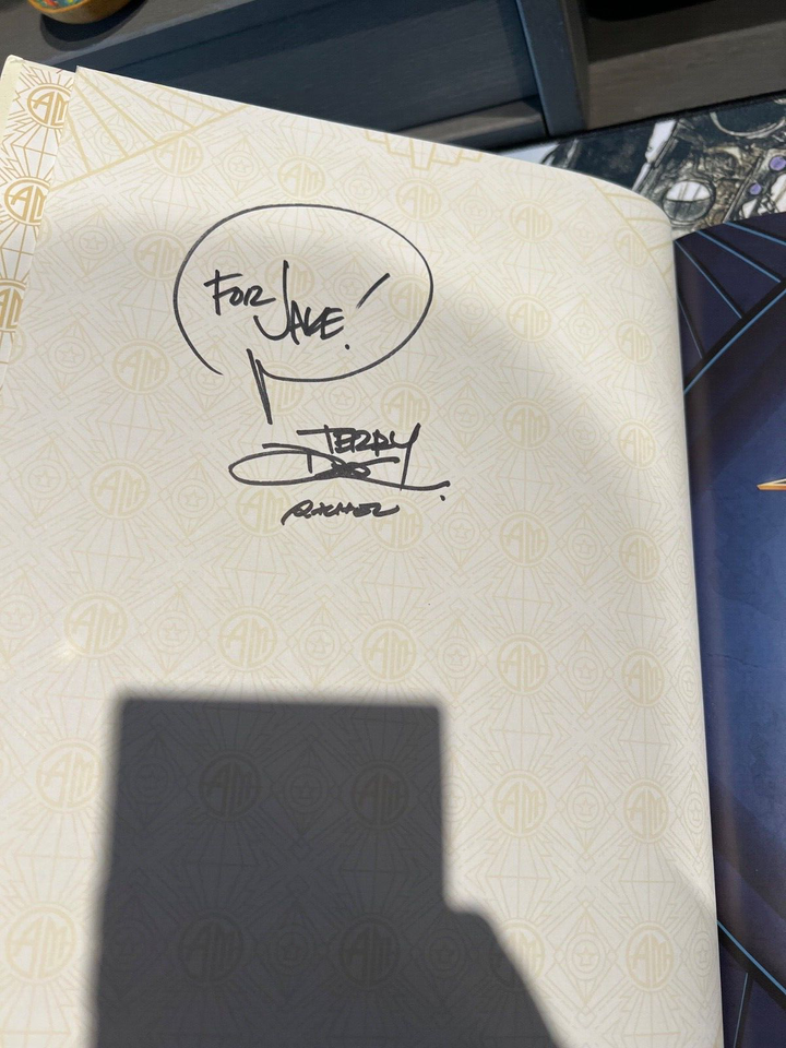 ADVENTUREMAN Vol 1 & Vol 2 Hardcovers SIGNED by Terry Dodson & Rachel ...