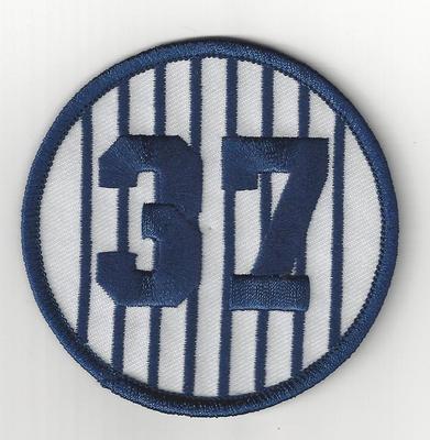 Casey Stengel Retired Number 37 Patch 3" Round New York Yankees ...