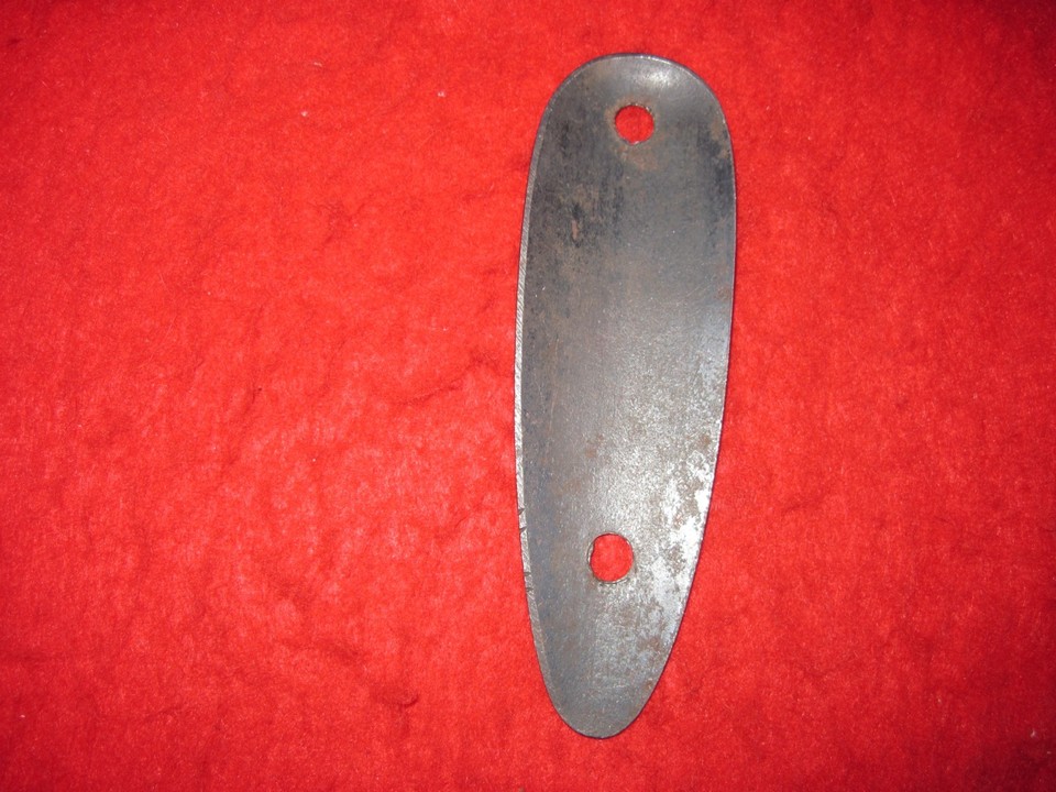 Unbranded Rifle Steel buttplate | eBay