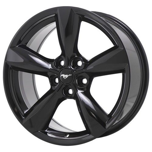 18" FORD MUSTANG WHEEL RIM FACTORY OEM 10029 2015-2023 GLOSS BLACK | eBay
